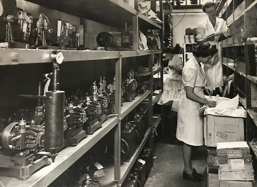 Archive video of Mr Edwards and the Crawley site - Edwards Vacuum