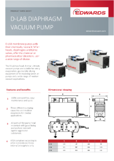 Dry Diaphragm Pumps - Edwards Vacuum - USA