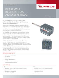Residual Gas Analysers