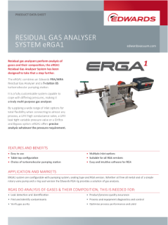 Residual Gas Analysers